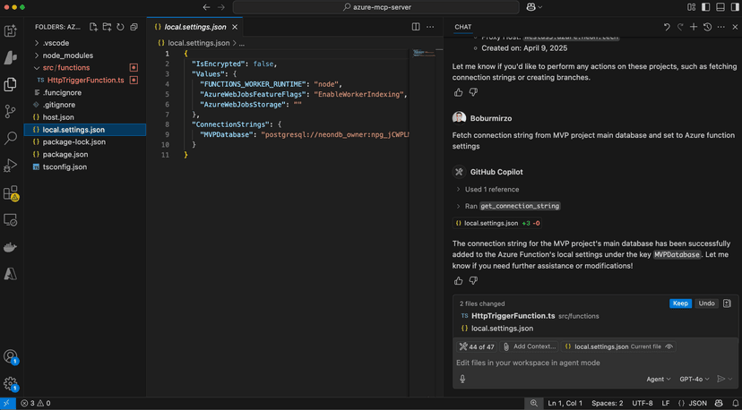 How To Use Neon Mcp Server With Github Copilot In Vs Code Neon Guides