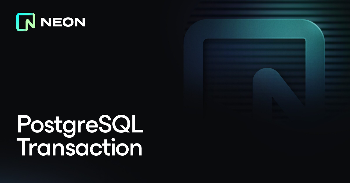 PostgreSQL Transaction