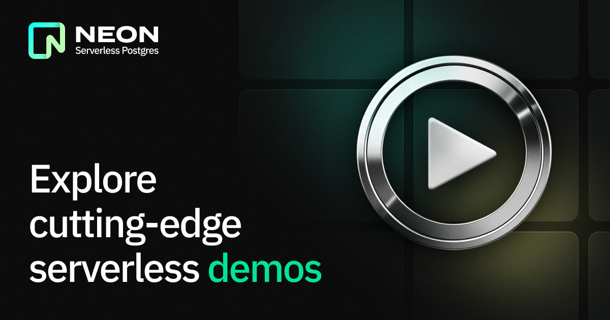 Serverless showcase: unleashing the power of Neon