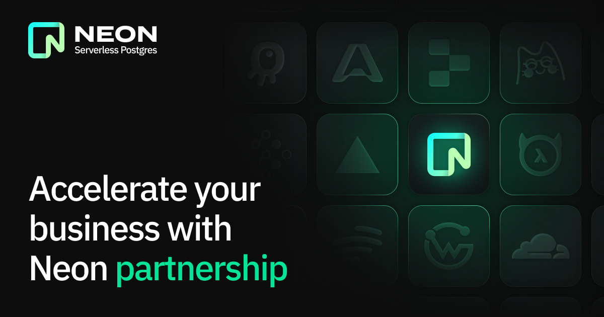 Accelerate your business with Neon partnership — Neon